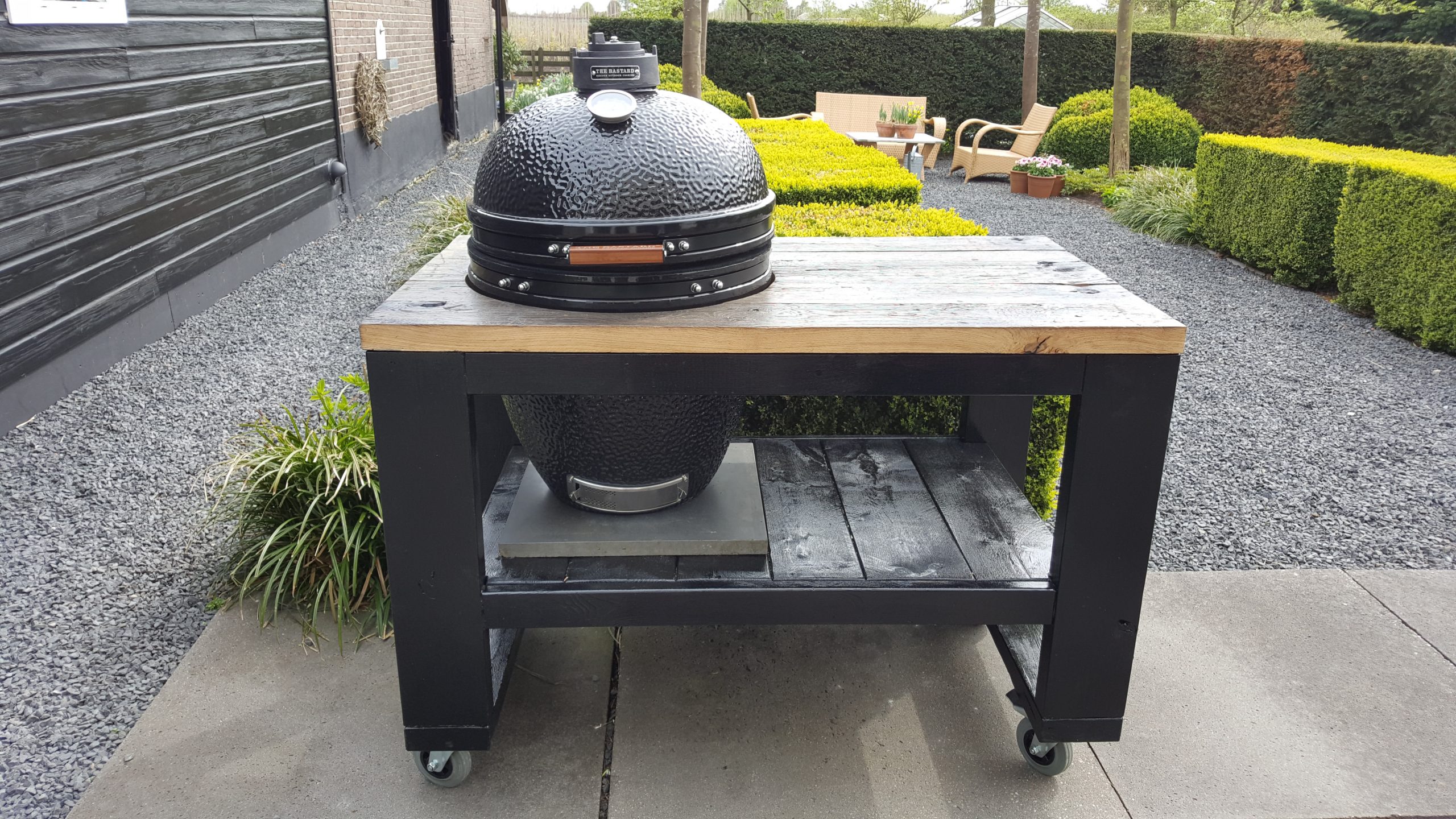 Barbecue tafel | Steigerhouten meubelen - Wood Sixteen